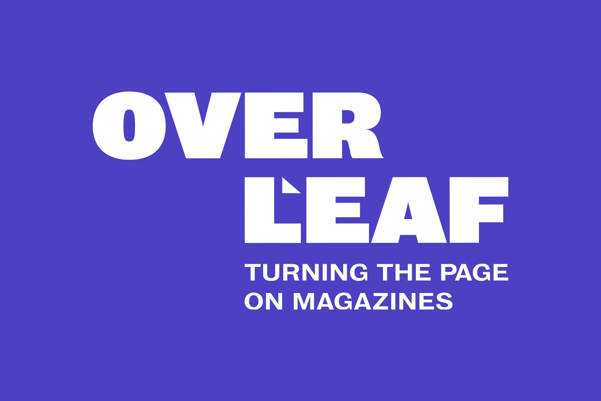Submit Your Publication Or Shop Overleaf