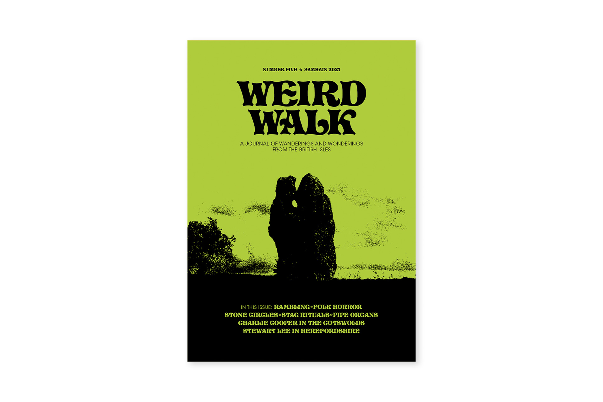Weird Walk releases new podcast and zine issue five - Overleaf
