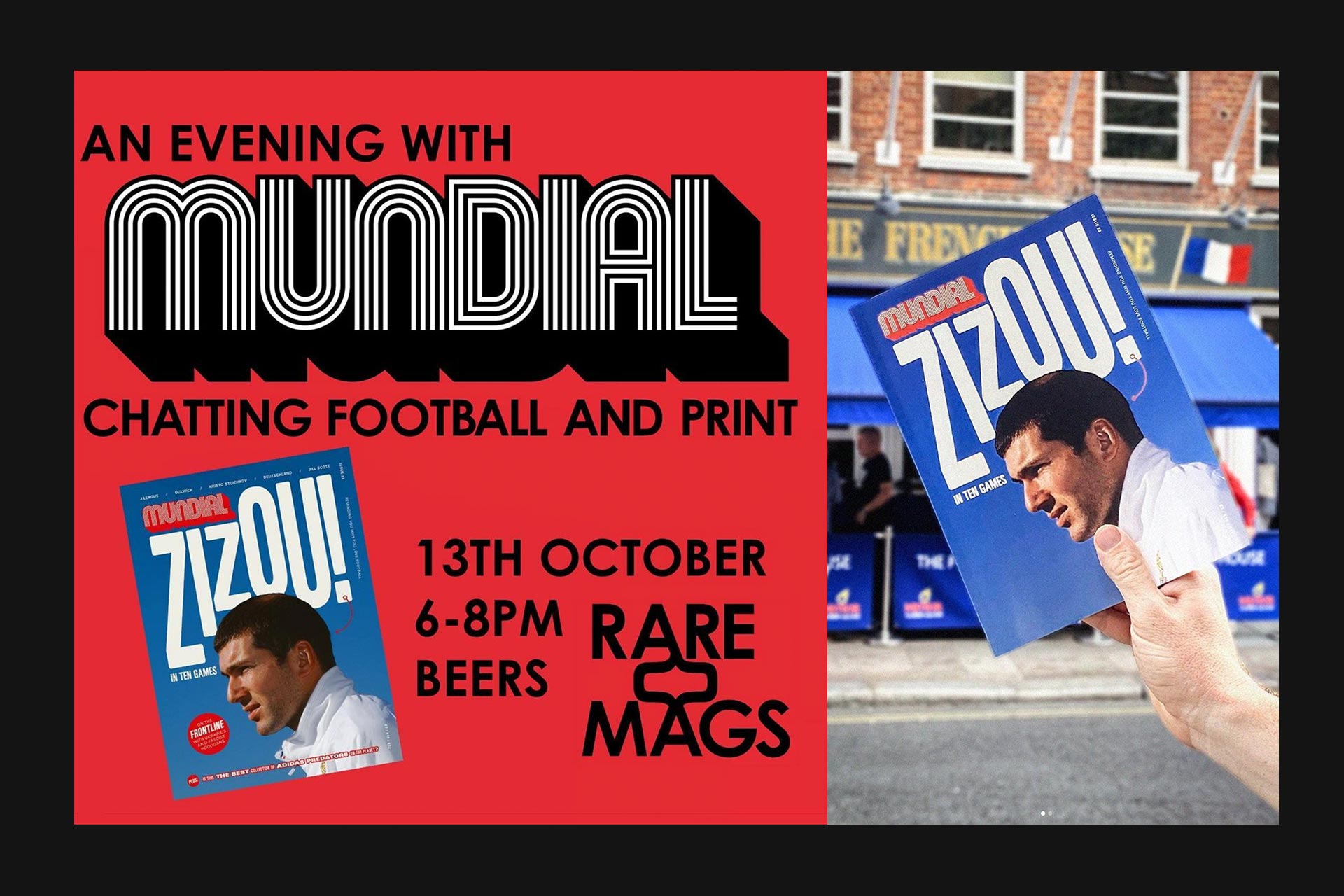 Rare Mags set to host Mundial magazine event this October - Overleaf