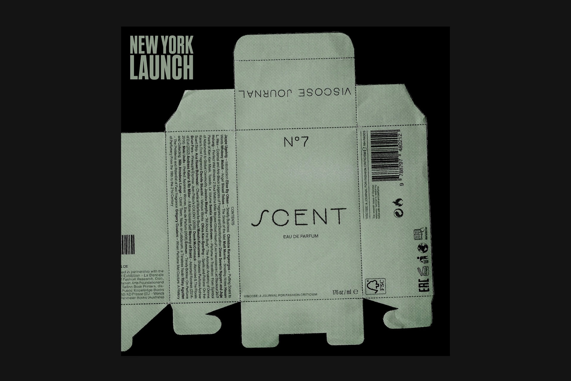 Viscose Journal launching issue 7 in New York City this January - Overleaf