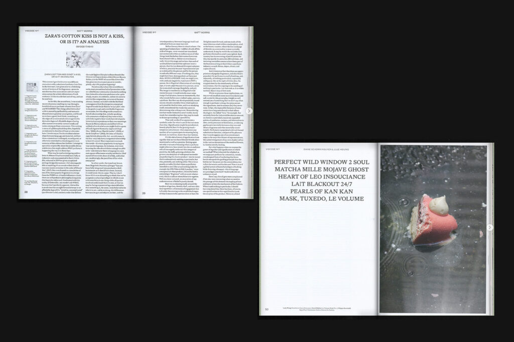 Viscose Journal launching issue 7 in New York City this January - Overleaf